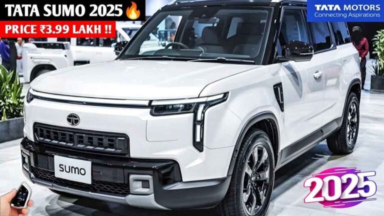 Tata Sumo 2025 Launched at ₹1.3 Lakh | 998cc Engine & 39 KMPL Mileage - USA Today